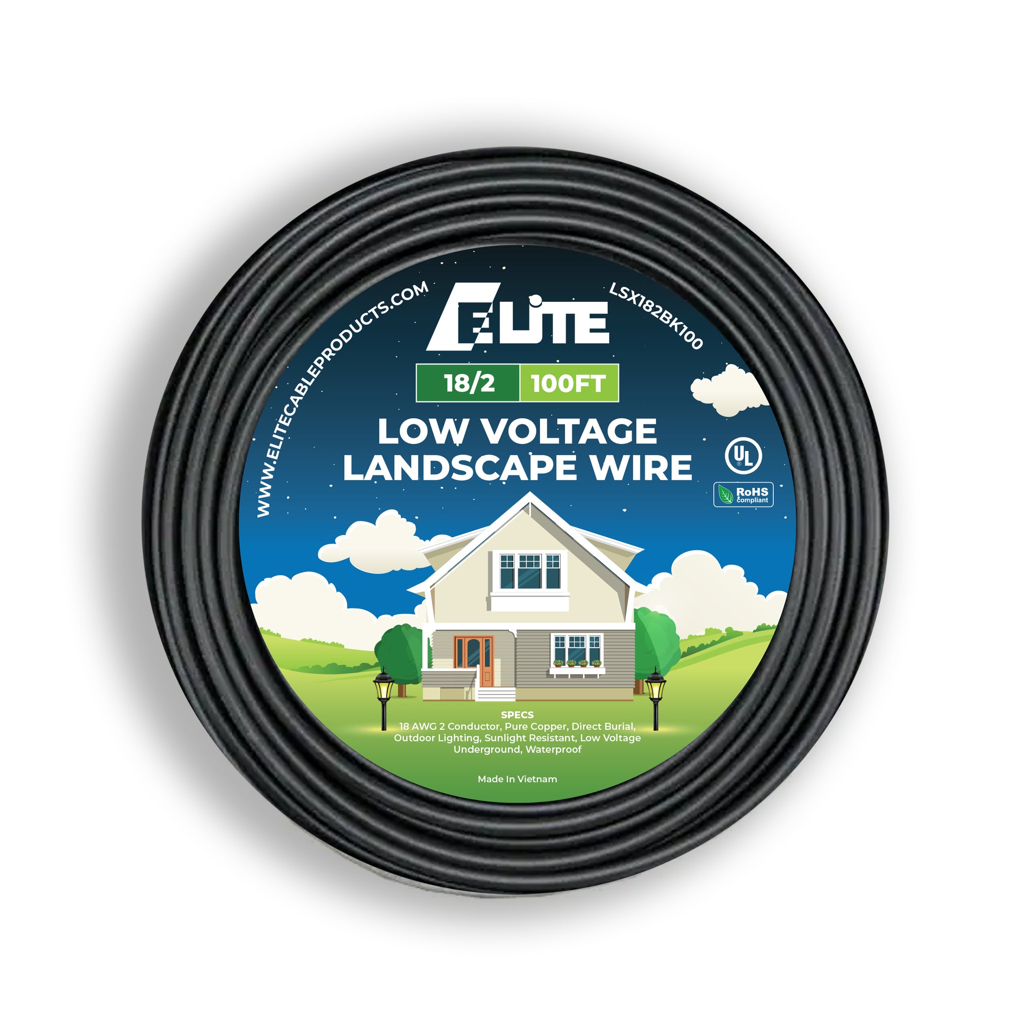 18/2 Low Voltage Landscape Wire - Infinity Cable Products