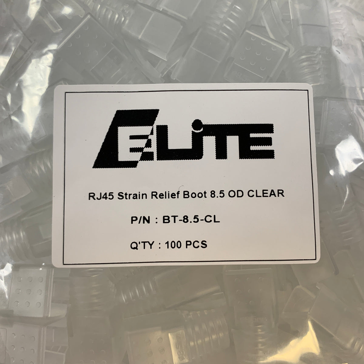 Cat8, Cat7A Strain Relief Boots - 8.5mm OD | Infinity Cable Products