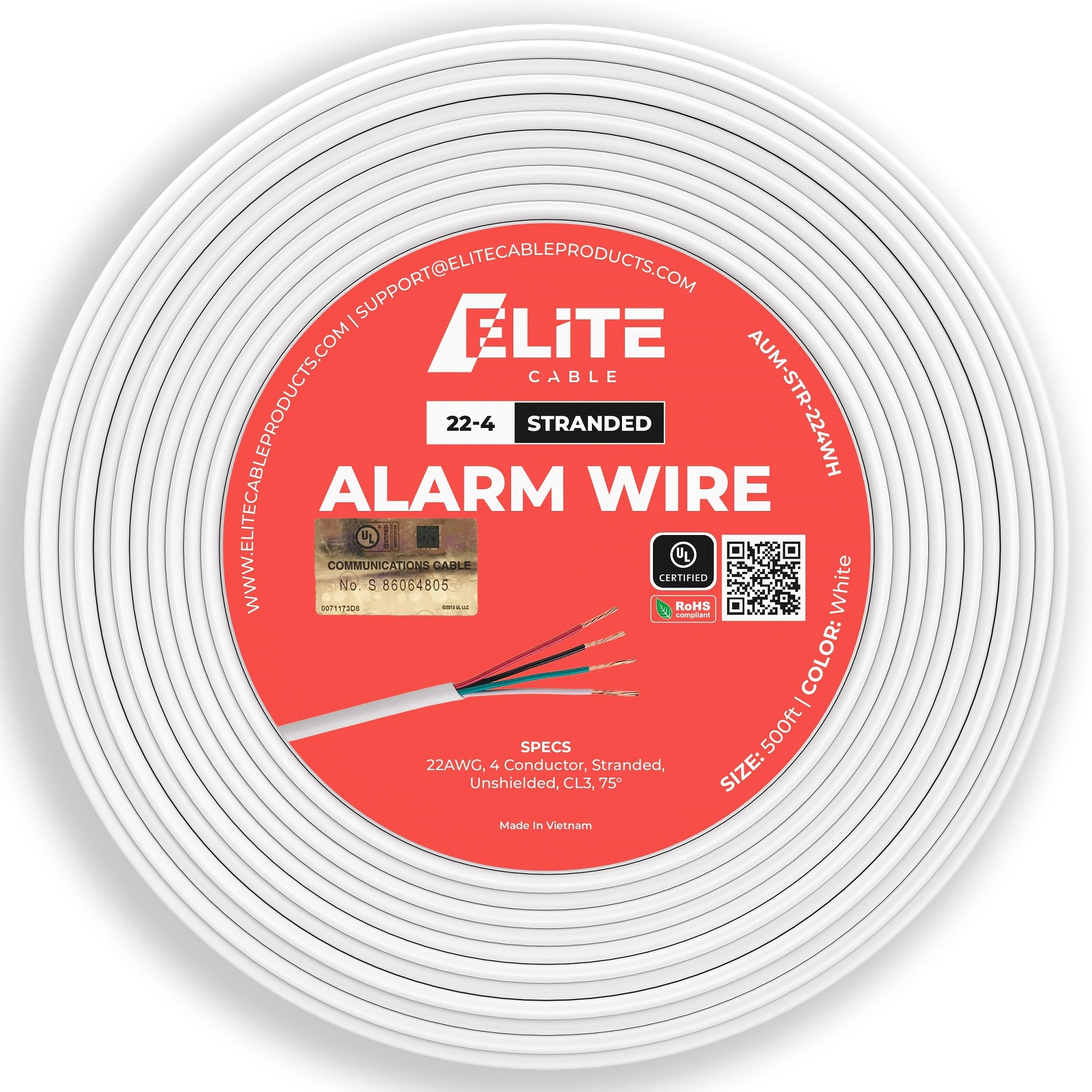22-4 Stranded Alarm Wire | Save 5% On First Order – Infinity Cable Products