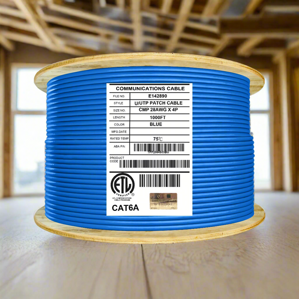 Cat6A Stranded Plenum (CMP) 28AWG - Infinity Cable Products