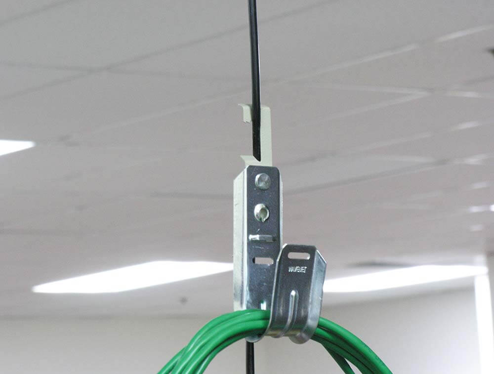 1 5/16" Batwing J-Hook With Flange Clip Cable Support – Infinity Cable ...
