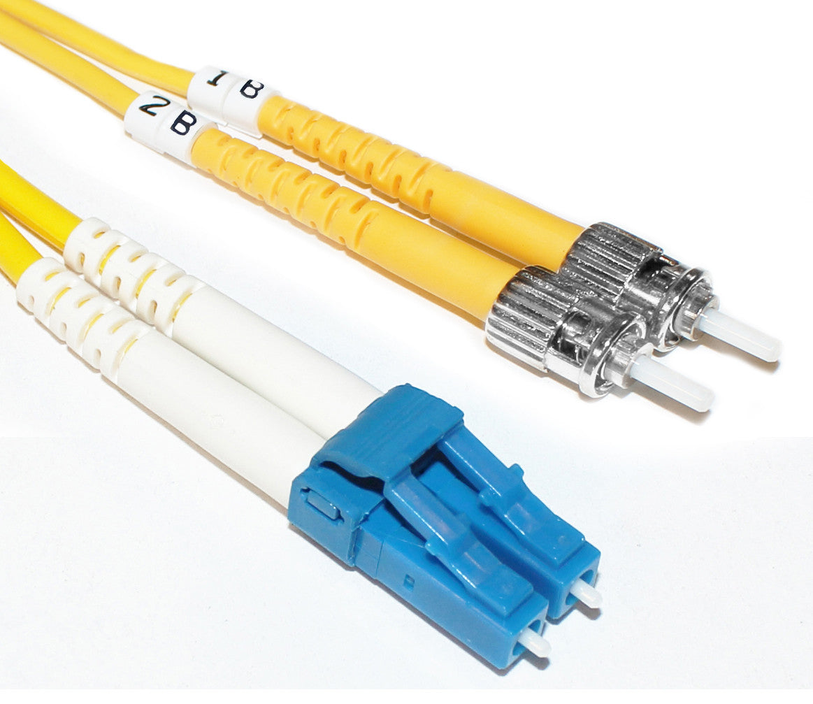 Singlemode Fiber Duplex ST to LC | Infinity Cable Products