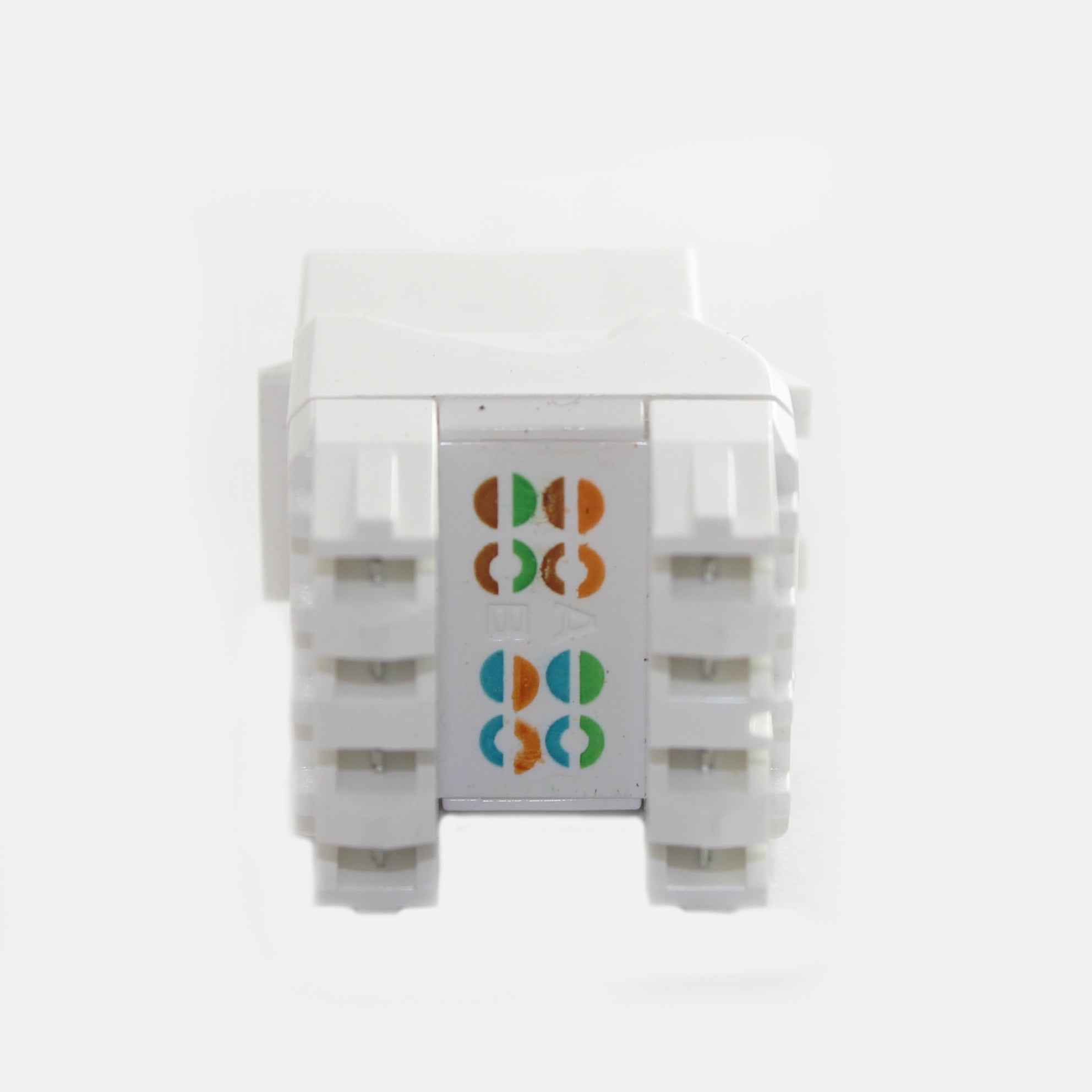 Cat6 Keystone Jack 180 Degree UTP Punch Down - Infinity Cable Products