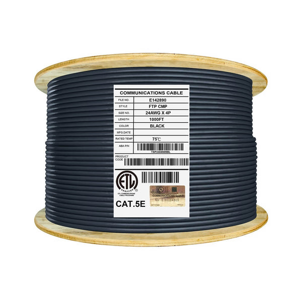 Cat5e Shielded Plenum Cable | Free Shipping - Infinity Cable Products