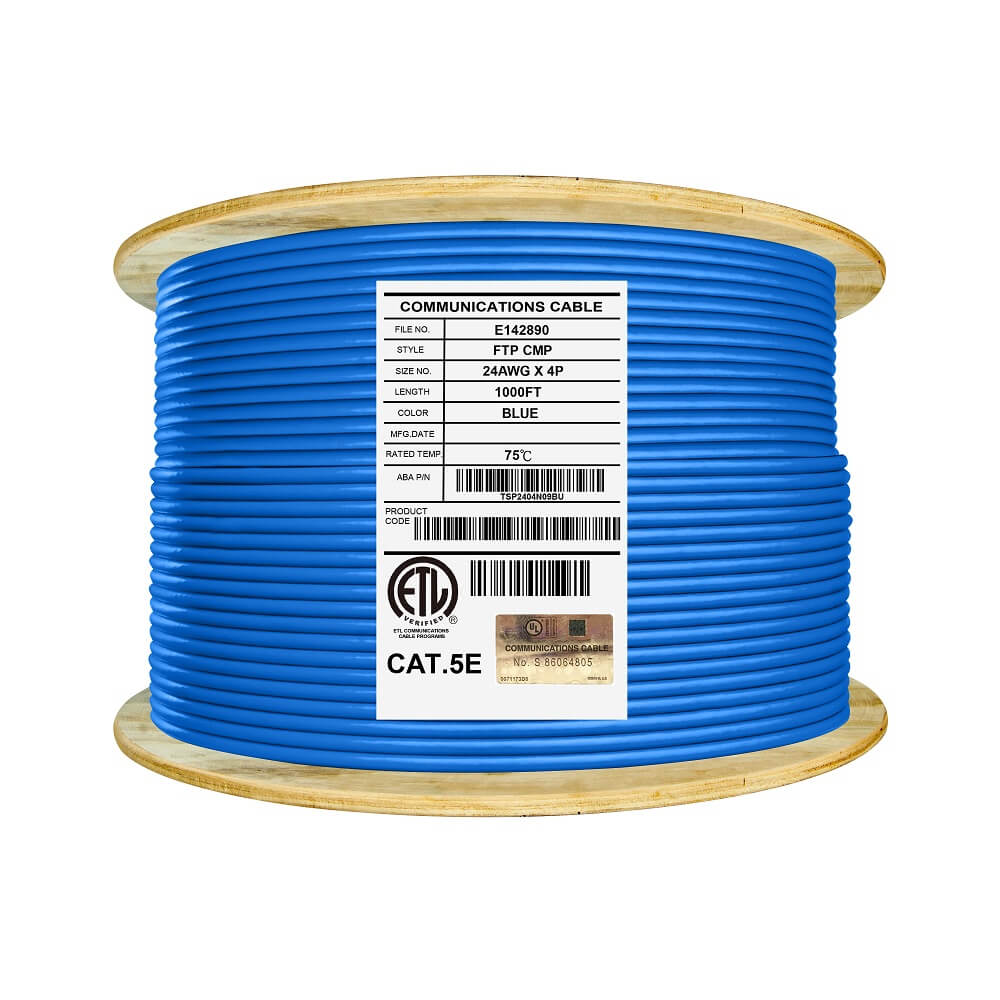 Cat5e Shielded Plenum Cable | Save 5% On First Order – Infinity Cable ...