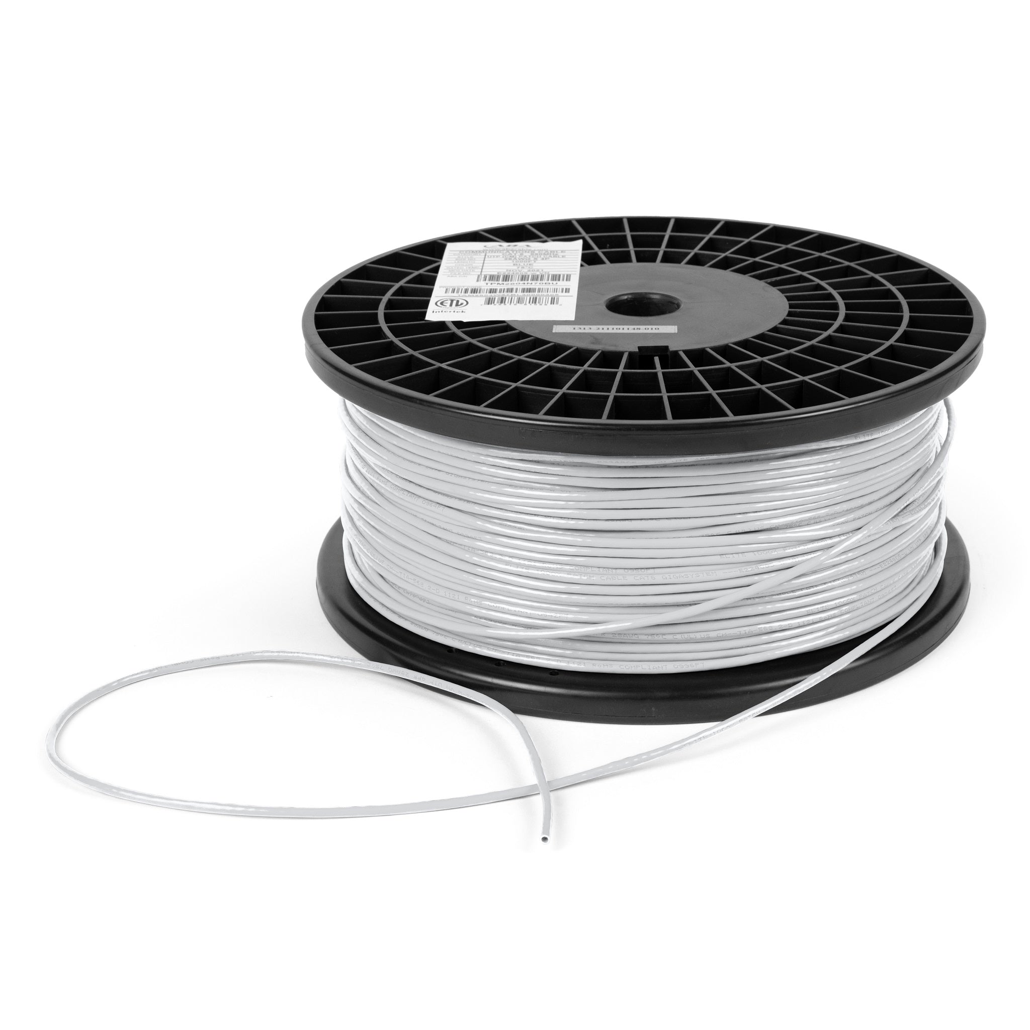 Cat6 Ultra Slim CM Stranded 28AWG 1000ft - Infinity Cable Products