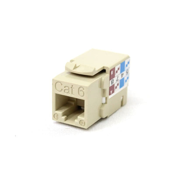 Cat6 Keystone Jack 90 Degree UTP Punch Down - Infinity Cable Products