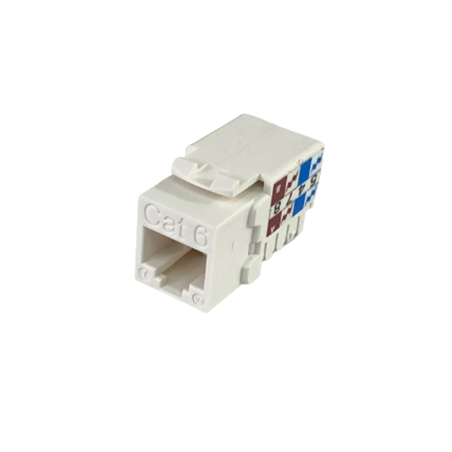 Cat6 Keystone Jack 90 Degree UTP Punch Down | Save 5% On First Order ...