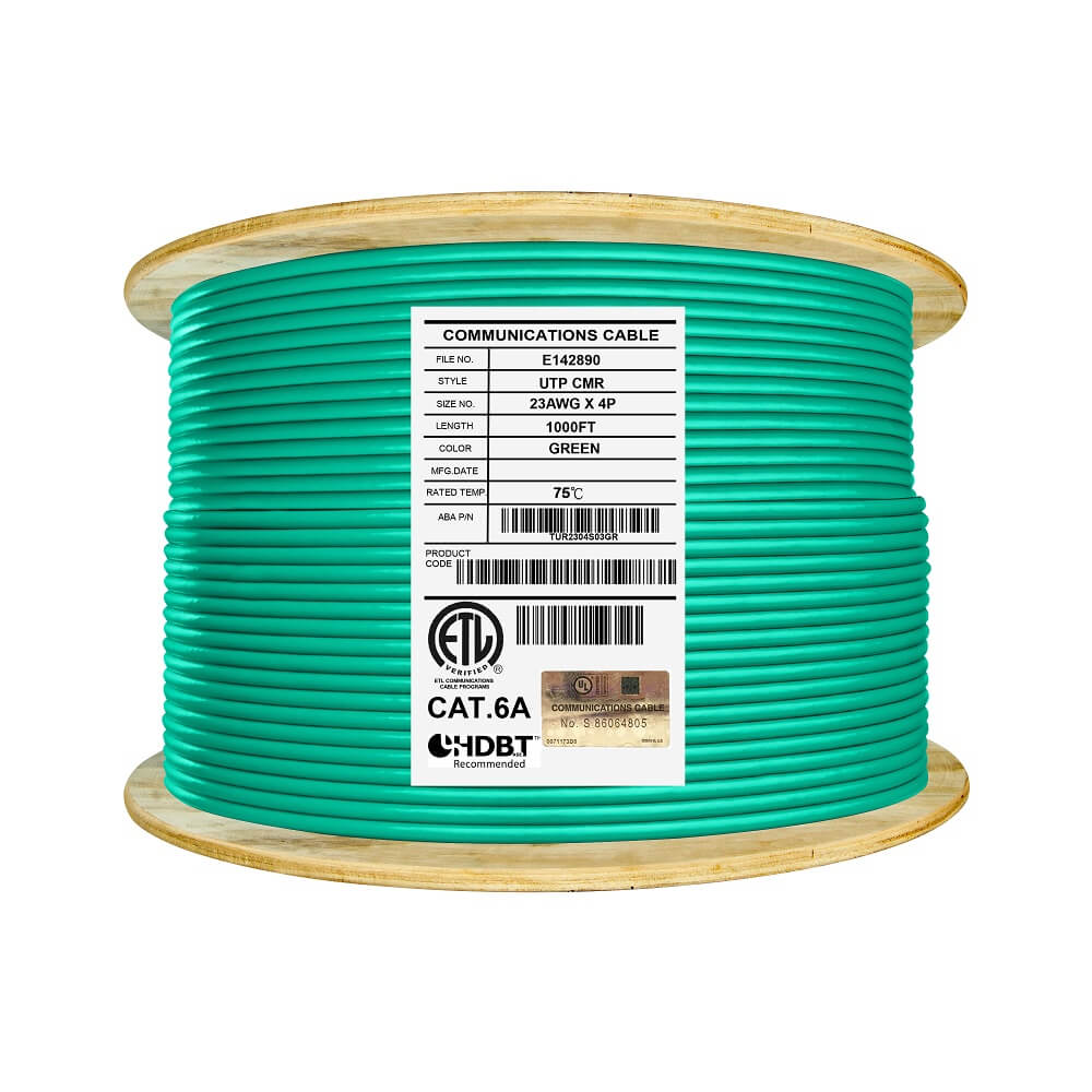 Cat6A Riser Unshielded UTP - Free Shipping - Infinity Cable Products