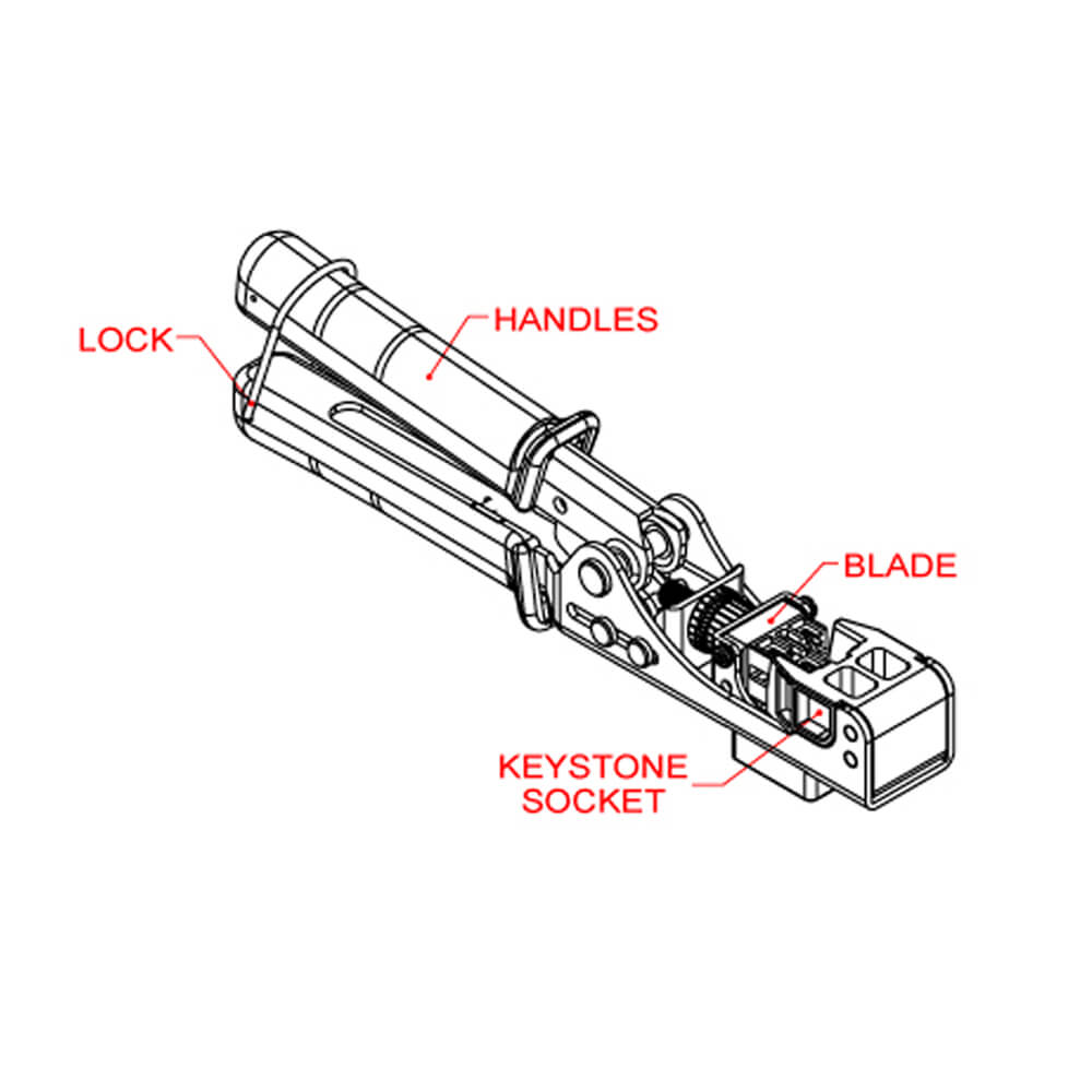Termination Tool Cat6A - 180 Degree | Infinity Cable Products