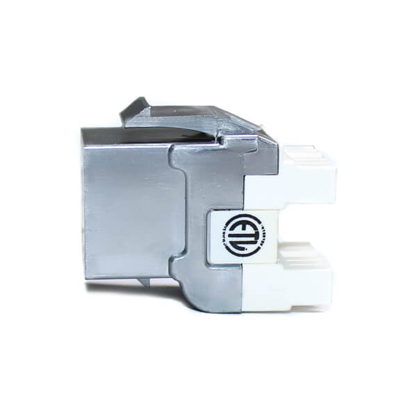 Cat6A Unshielded Keystone Jack 180 Degree | Infinity Cable Products