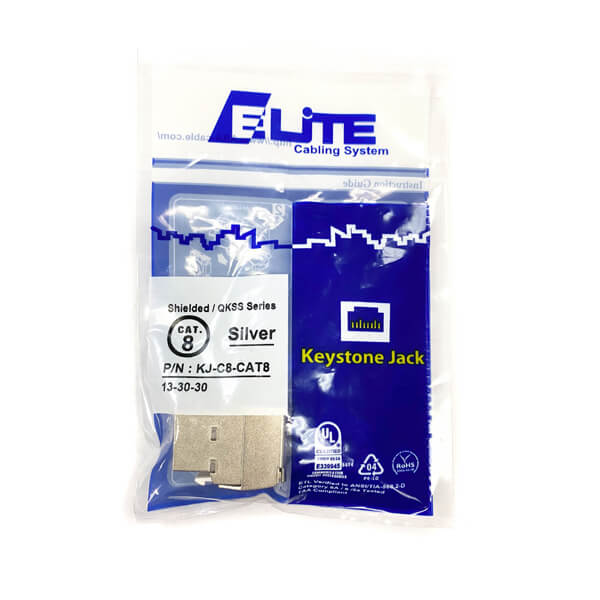 Cat8 Keystone Jacks - Infinity Cable Products