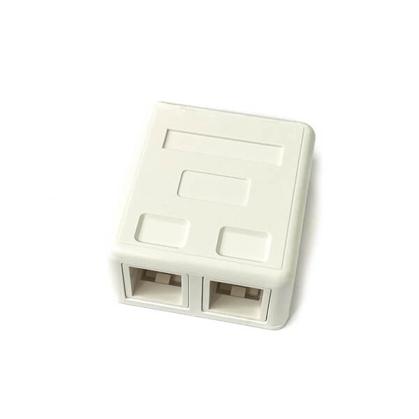 Surface Mount Box - 1 Port & 2 Port - Infinity Cable Products