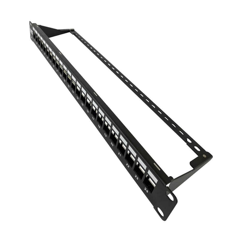 24 Port Patch Panel Shielded | Infinity Cable Products