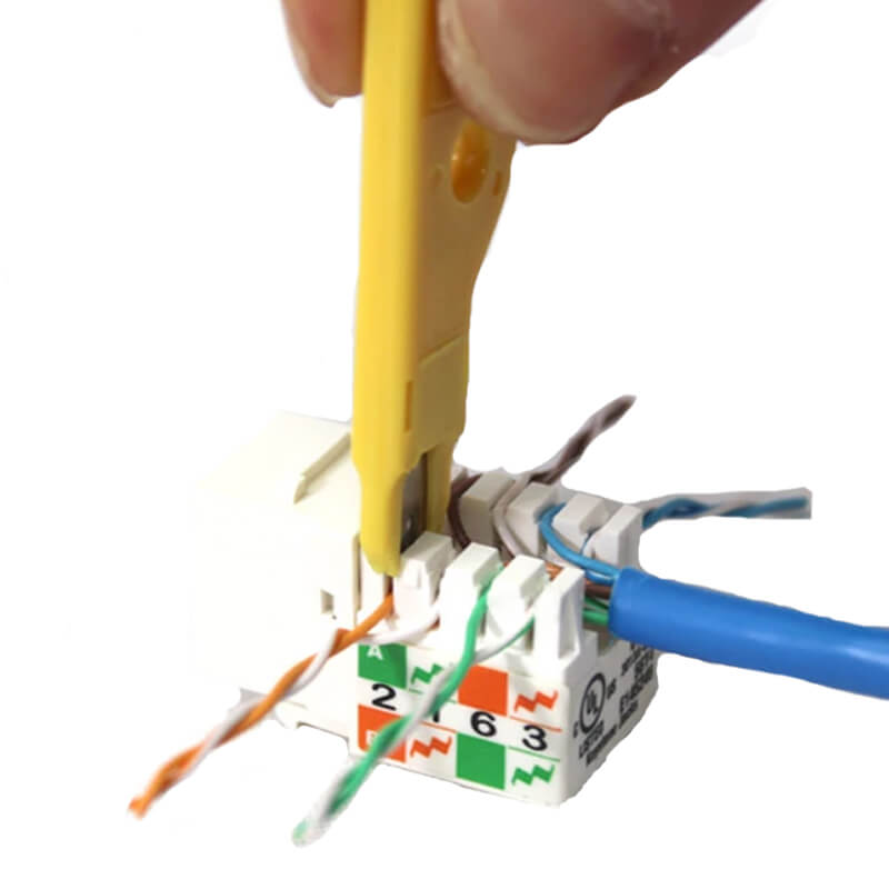 Network Cable & Wire Stripper Tool with Punch Down | ICP – Infinity ...